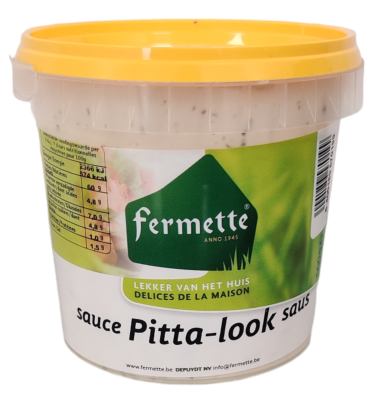 Seau de sauce PITTA des Barraques à Frites du Nord 500g Fermette ...